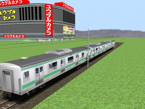 某氏のE231系を改造。